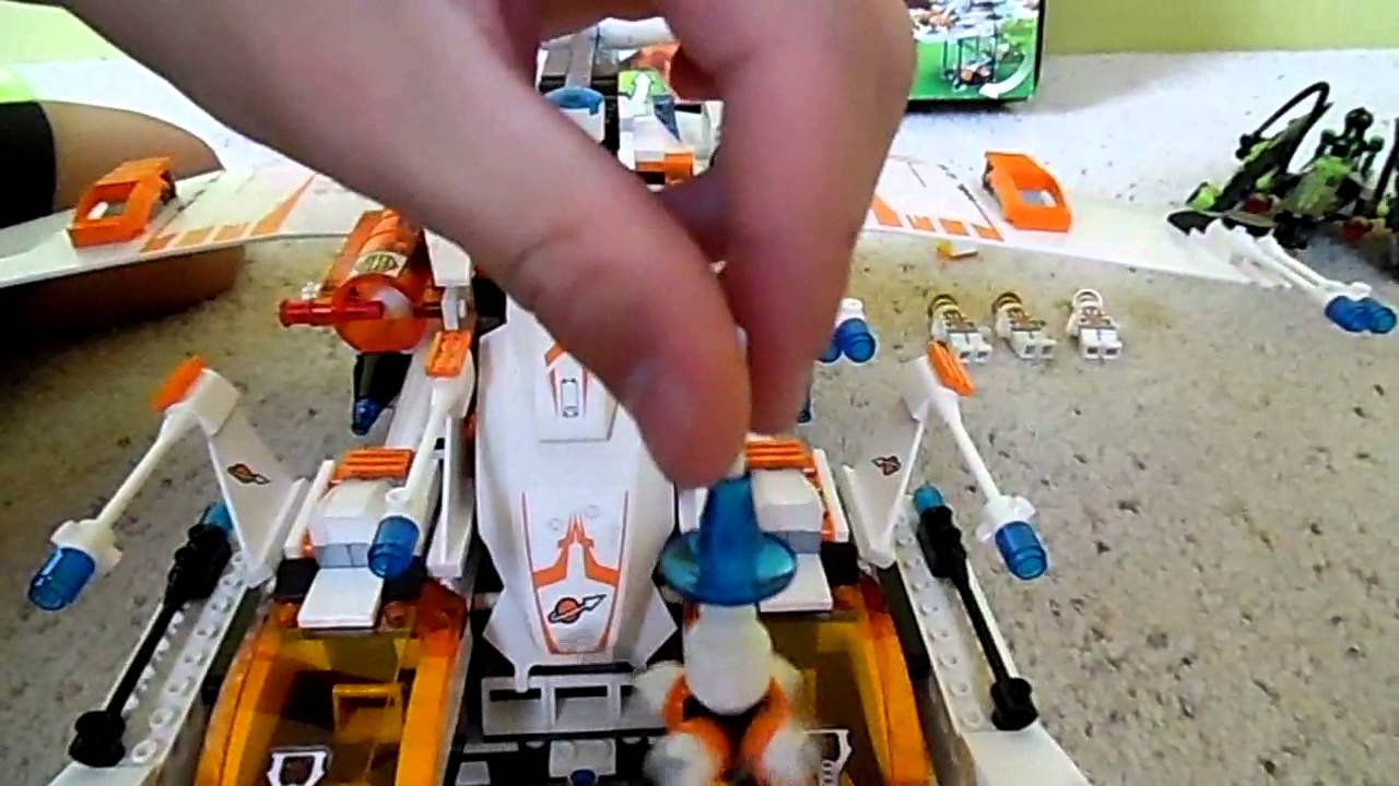 Lego mars mission set #7644 hypersonic spacecraft - YouTube