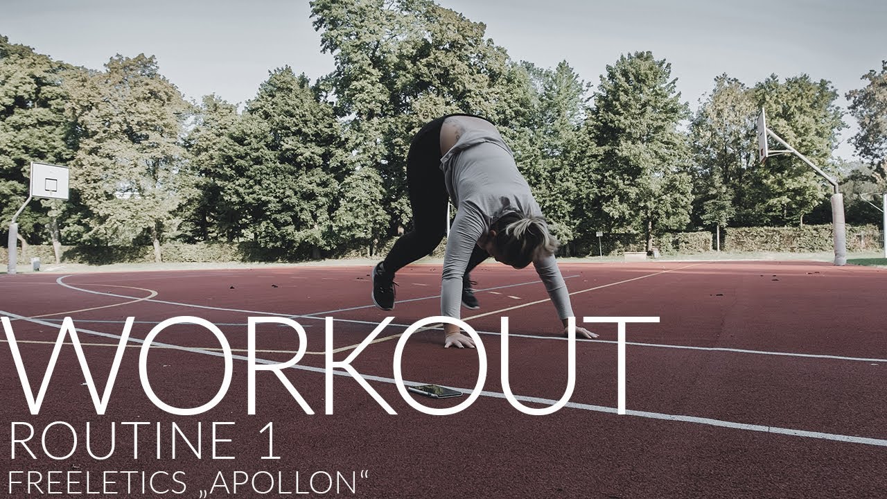 FITNESS // WORKOUT ROUTINE 1 // FREELETICS APOLLON // Transformation 2. ...