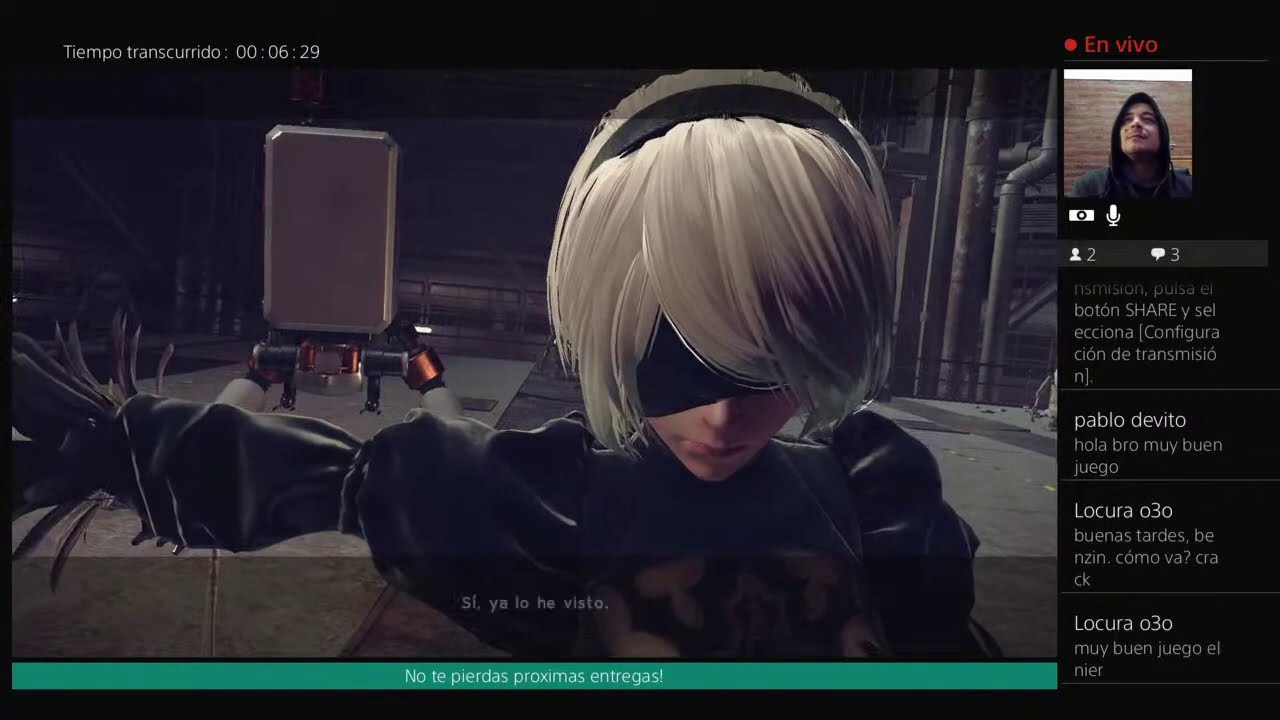 (EN VIVO) NIER AUTOMATA Cap 1 en Español!! - YouTube