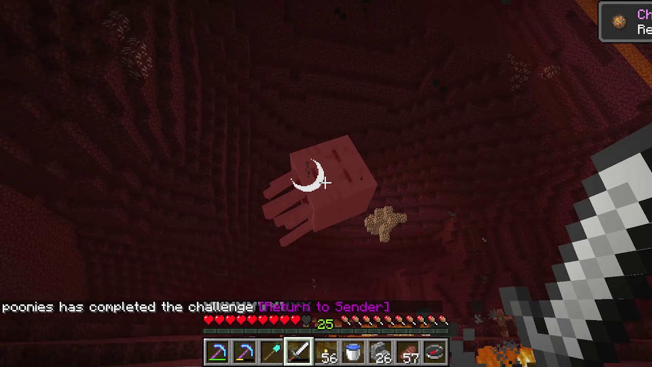 How to do Return to Sender challenge - Minecraft - YouTube