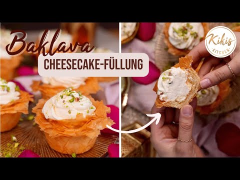 Baklava Cheesecake Muffins 😍 New York trifft Orient