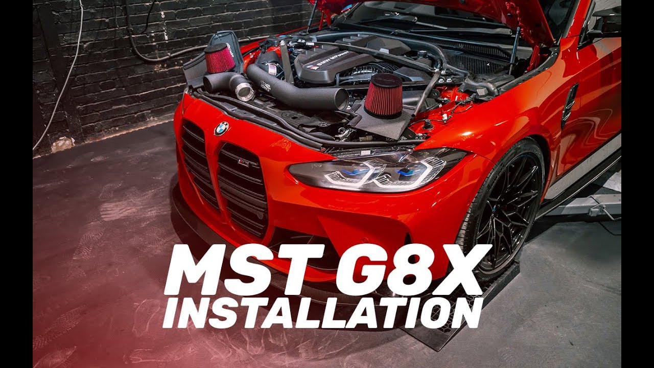 Installing The New MST Intake for BMW G80 M3 & G82 M4 - YouTube