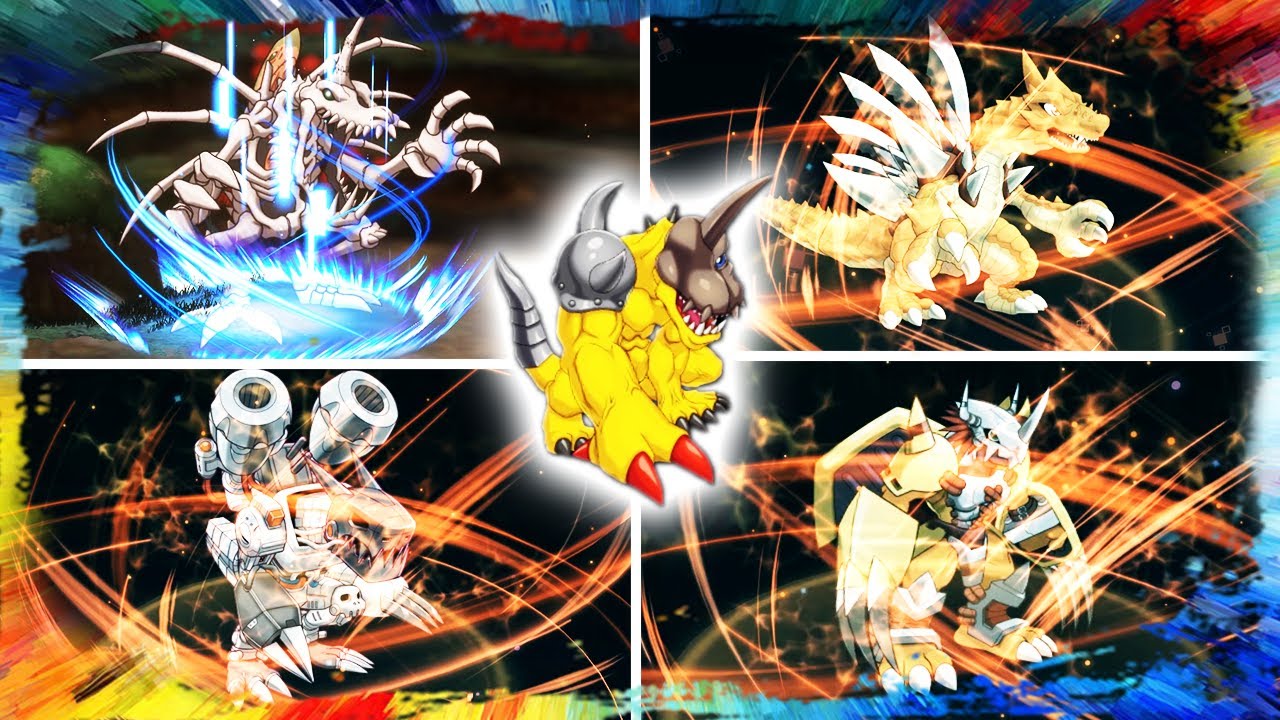 Digimon Survive All CYCLONEMON Evolution Signature attack - YouTube