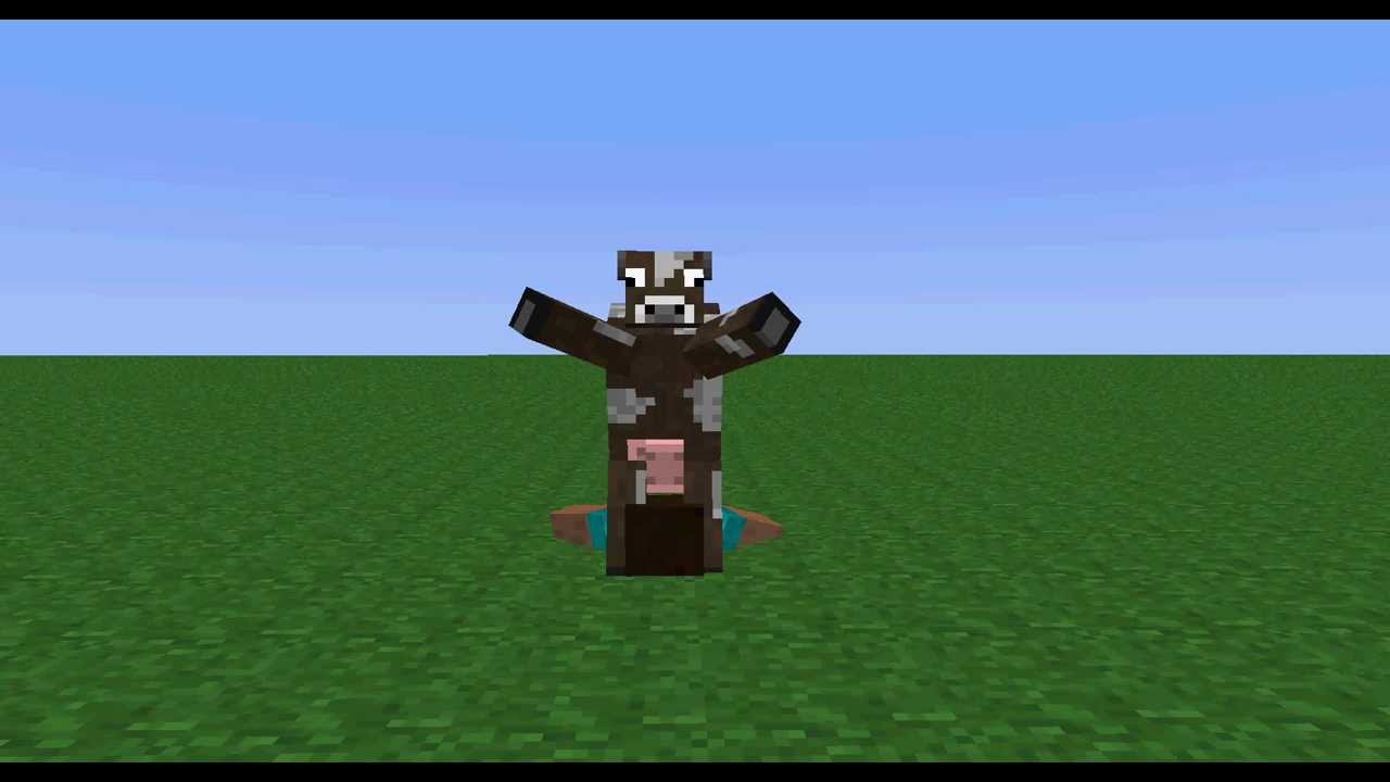 Steve and cow- Minecraft Animation - YouTube