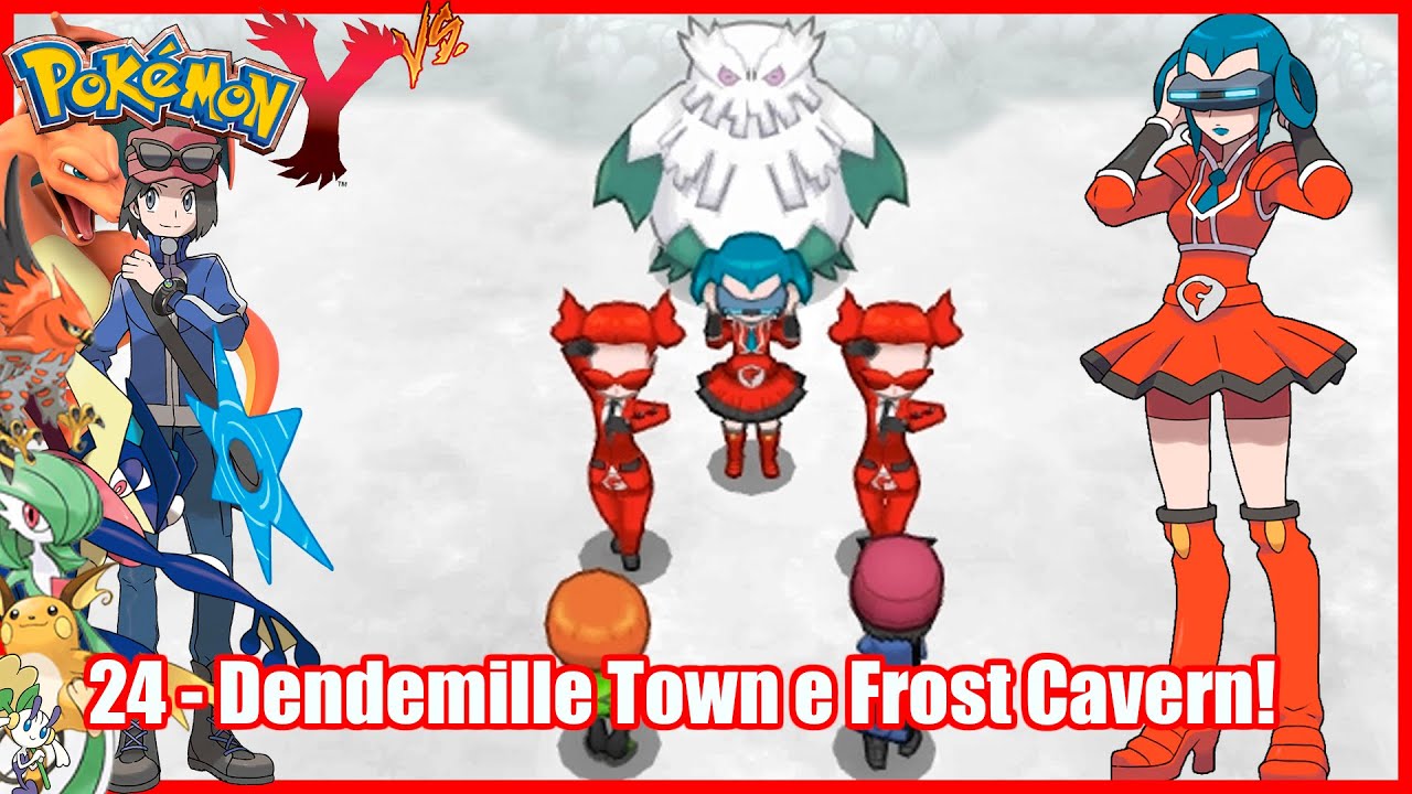 Pokémon Y#24 Dendemille Town e Frost Cavern! - YouTube