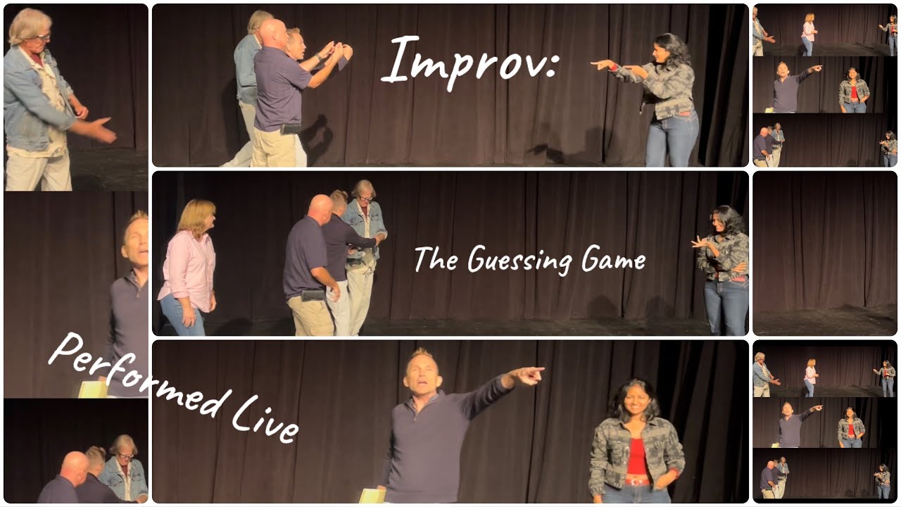 Improv | Guessing Game | 3 Things | Live Audience | Kite Keys | - YouTube