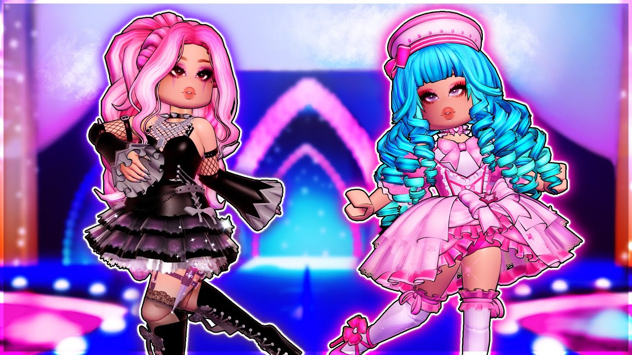 Girly VS Emo Who Will Win The Royale High Pageant? Roblox - YouTube