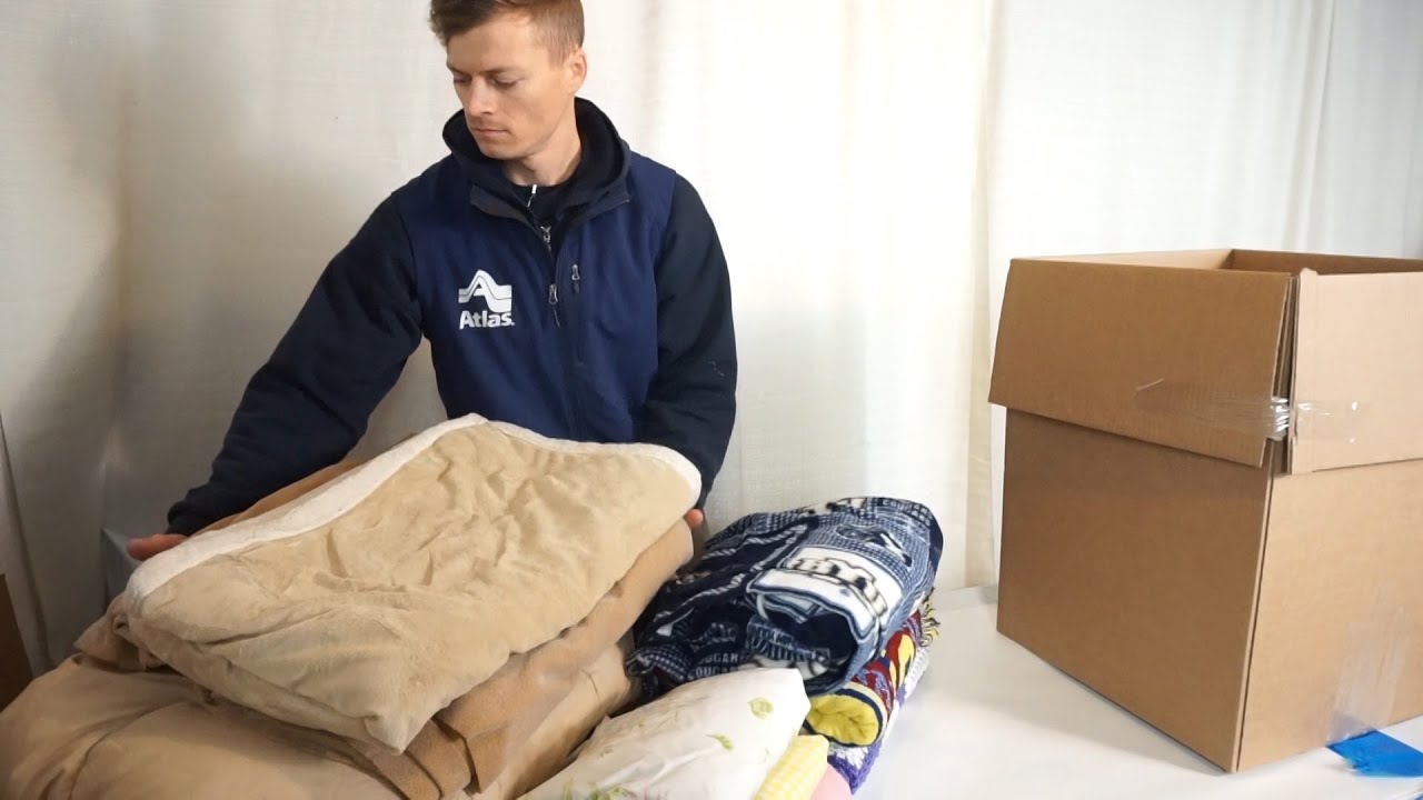 Packing - How to Pack a Large 4.5 Box - YouTube