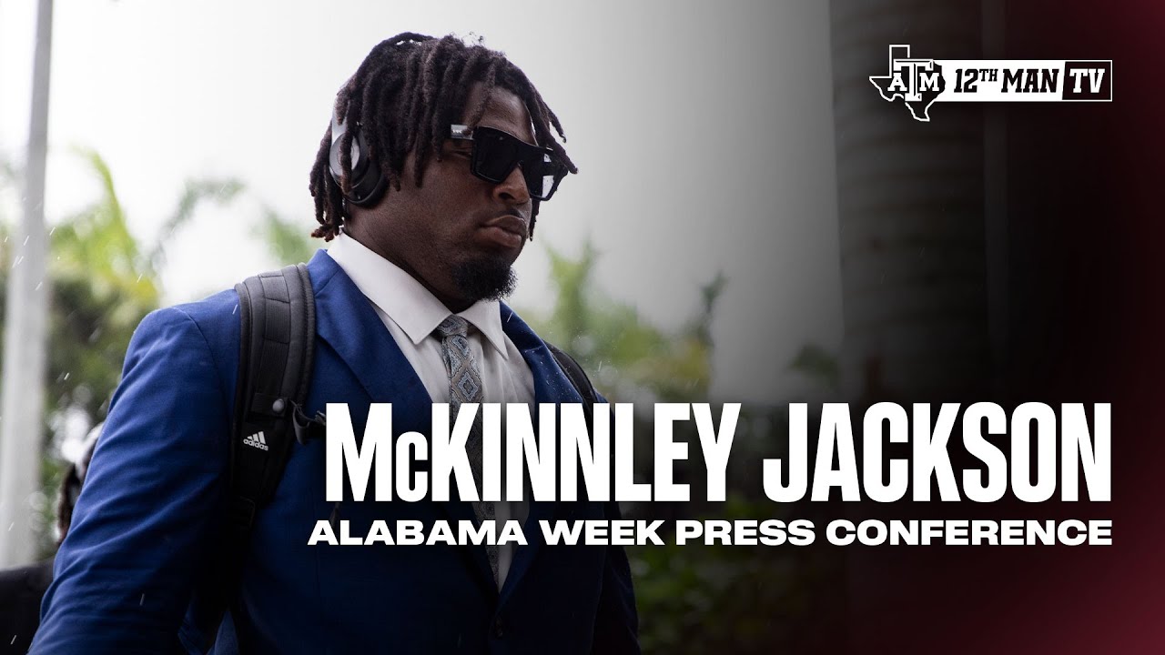 Alabama Week Press Conference: McKinnley Jackson - YouTube
