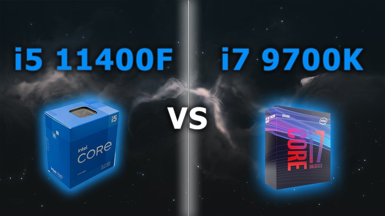 Intel Core i5 11400F vs i7 9700K in 6 Gaming Benchmarks - YouTube