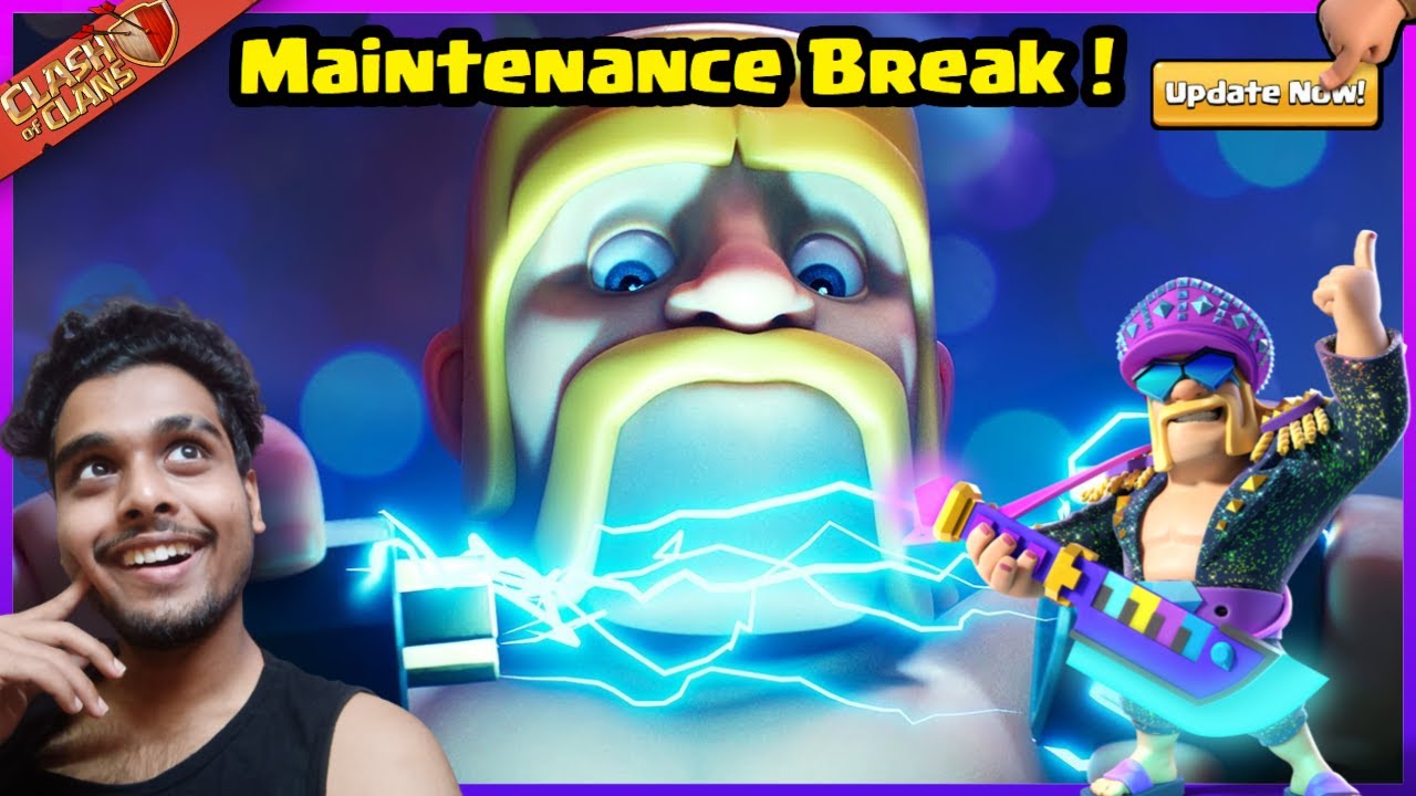 🔴COC LIVE |💥Maintenance break💥| New Update Incoming! | Clash of clans ...