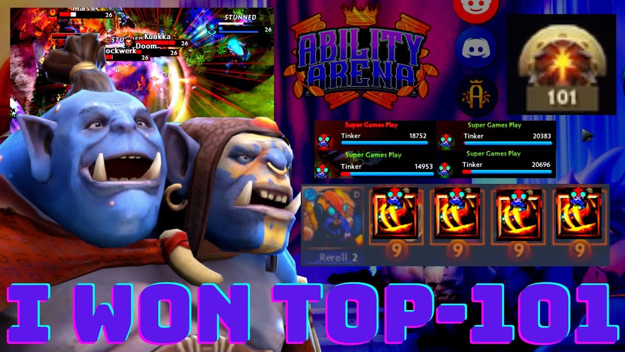 I WON TOP-101 with IMBA TACTICS : OGRE MAGI GOD + MAX LEVELS = GG WP ...