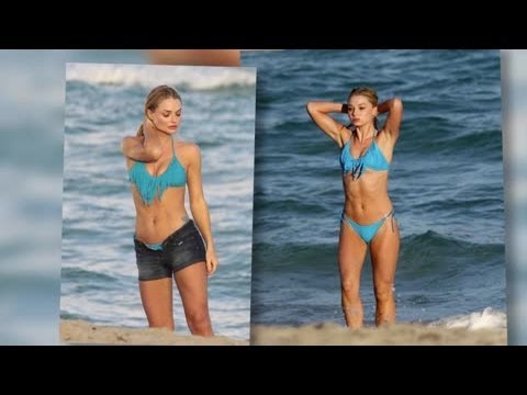 Emma Rigby shows off her bikini body on Miami Beach - Splash News | Splash News TV | Splash News TV