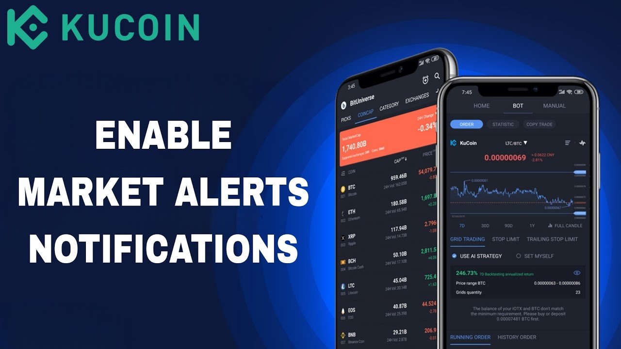 How To Enable And Turn On Market Alerts Notifications On KuCoin App ...