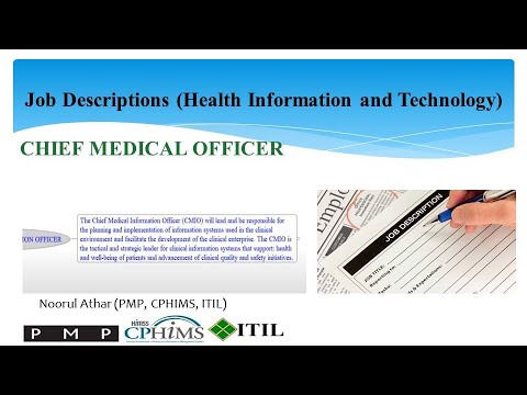 Chief Medical Officer Job Description - YouTube