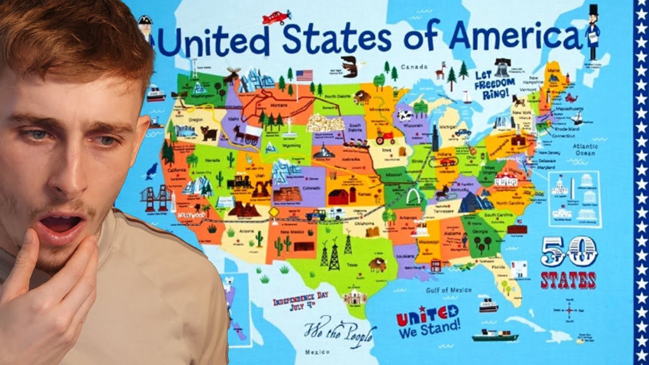 Reacting to The Craziest Maps Of The World! - YouTube