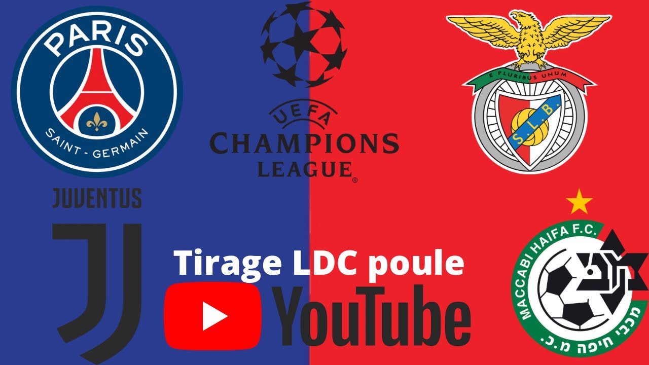 PSG: Tirage LDC poule dévoilé 2023 - YouTube