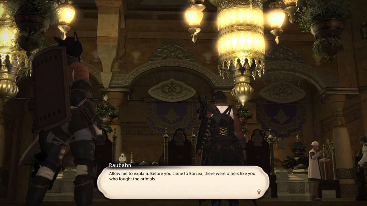 FINAL FANTASY XIV: ARR - worst banquet ever... - YouTube
