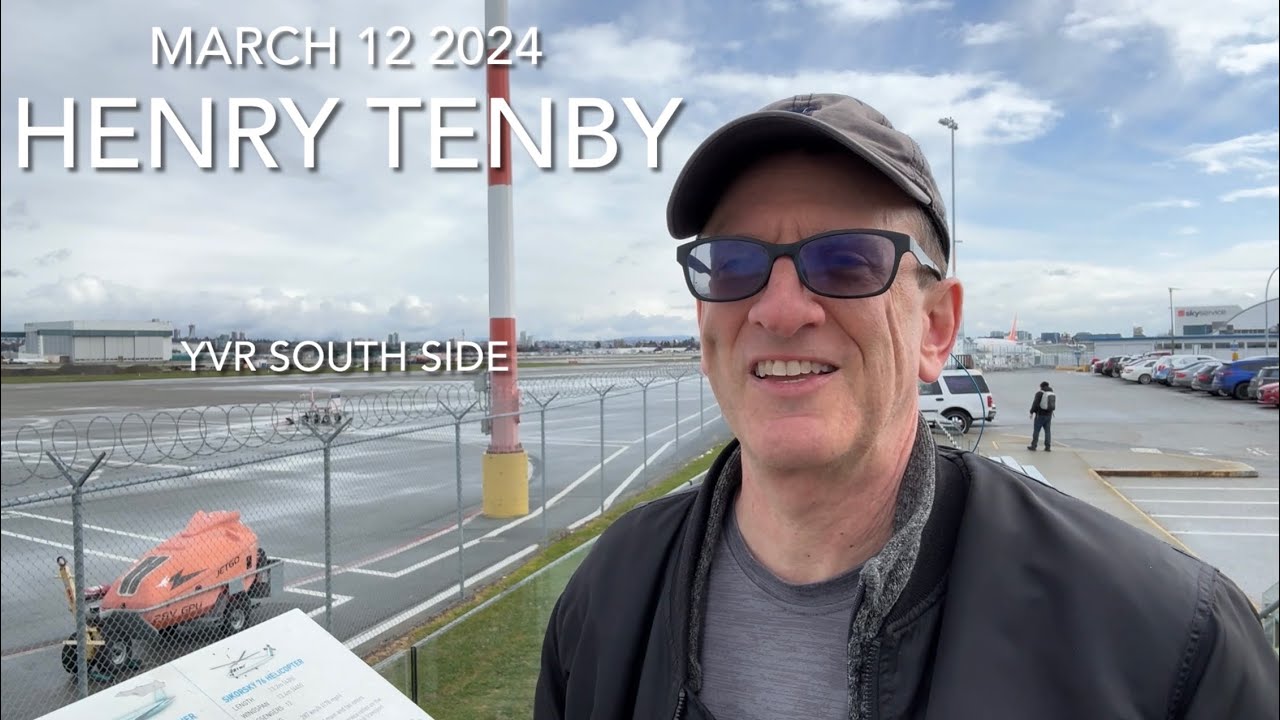 Henry Tenby visit to YVR South Terminal runway construction test video ...