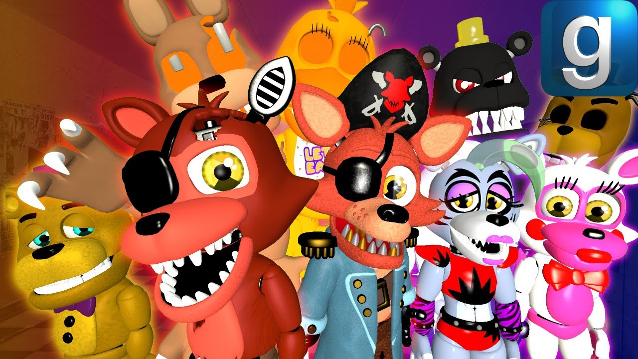 Gmod FNAF | Antonio And Liam Go To School! (Part 2) - YouTube