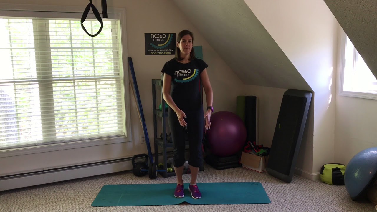 Alternating Knee Lifts - YouTube
