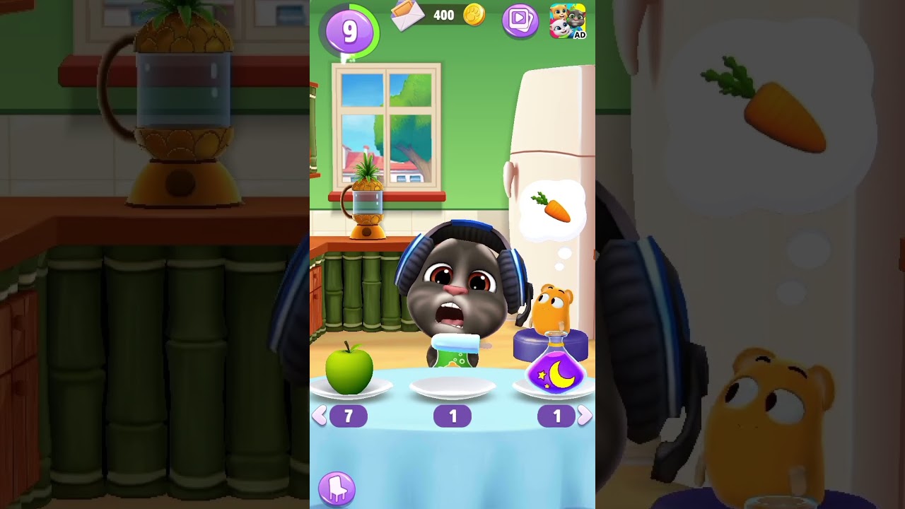 #short Talking Tom 2 popsicle eating #viralshorts - YouTube