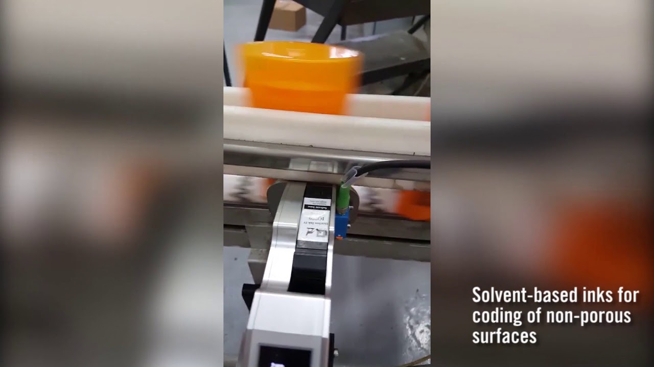 Markoprint USA iJet Inkjet Coder Deodorant Tubes PSI - YouTube