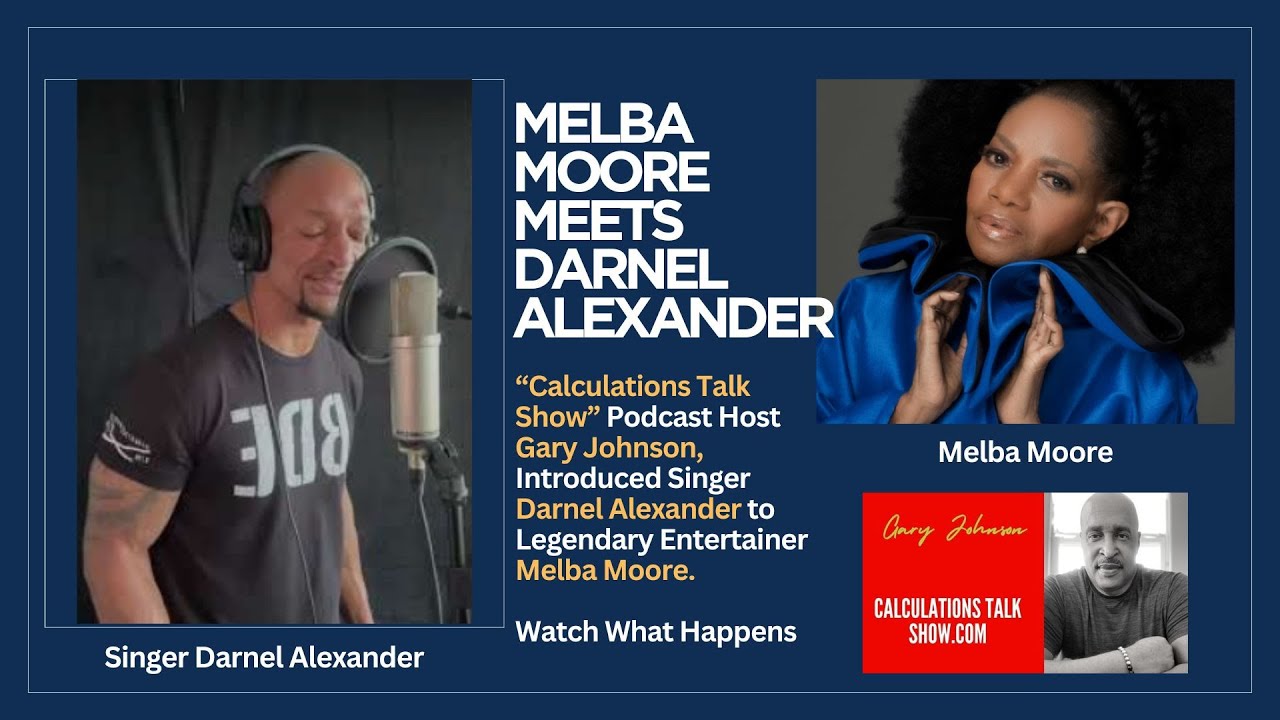 Singer Darnel Alexander Meets Melba Melba Moore - YouTube