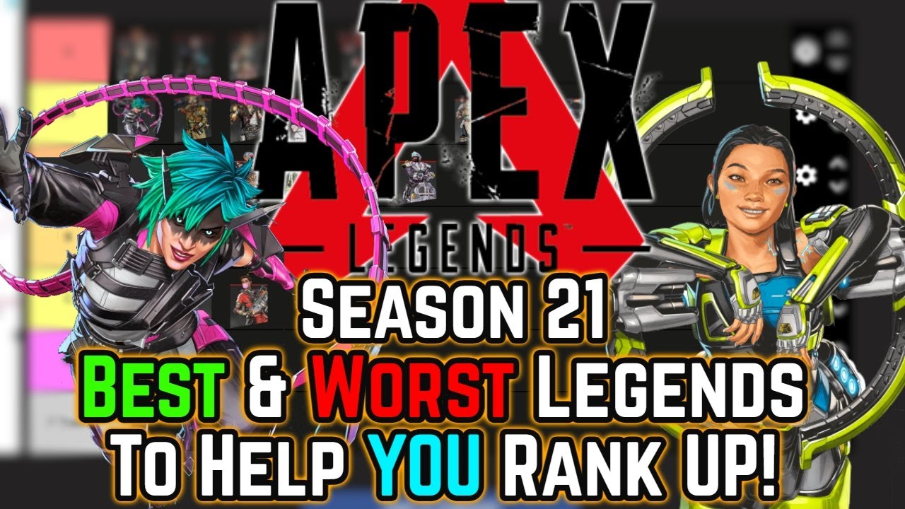 NEW LEGENDS TIER LIST for Season 21! - NEW LEGEND ALTER SEASON 21 ...