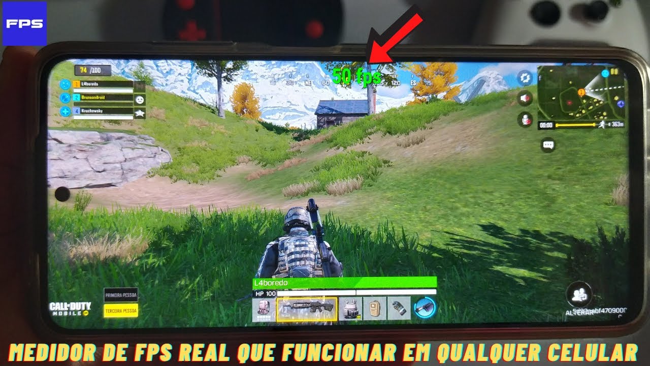 COMO EXIBIR O FPS REAL DO SEU JOGO EM QUALQUER CELULAR ANDROID FUNCIONA ...