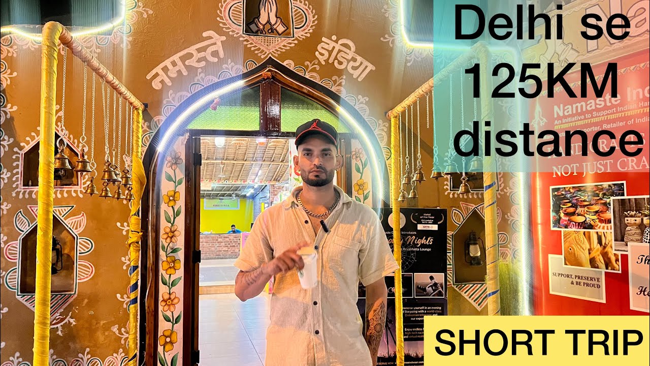 Delhi To Namaste Midway Mansurpur || short trip #travel #travelvlog # ...