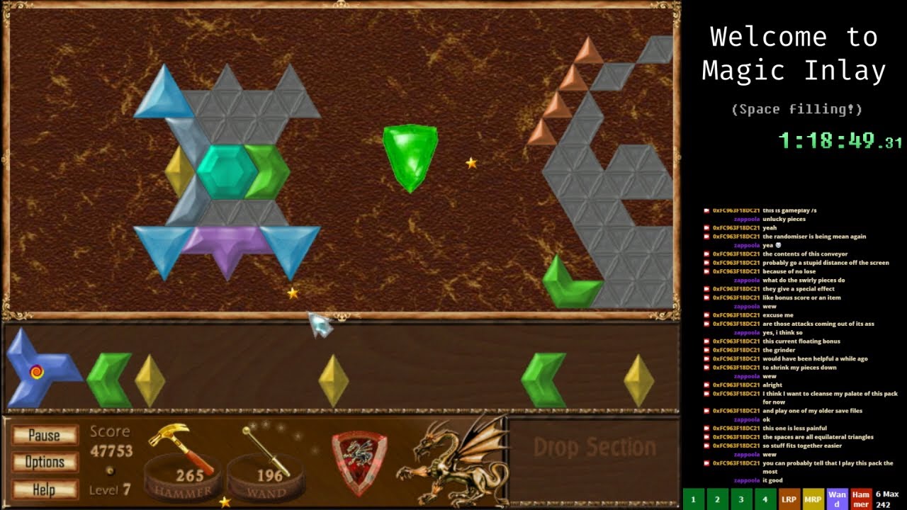 [Magic Inlay] speed of tringle - YouTube