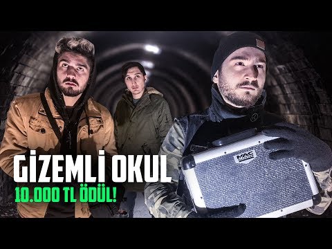 10.000 TL ÖDÜLLÜ O OKULDA BİR GECE GEÇİRDİK (Korkarsan KAYBEDERSİN!)