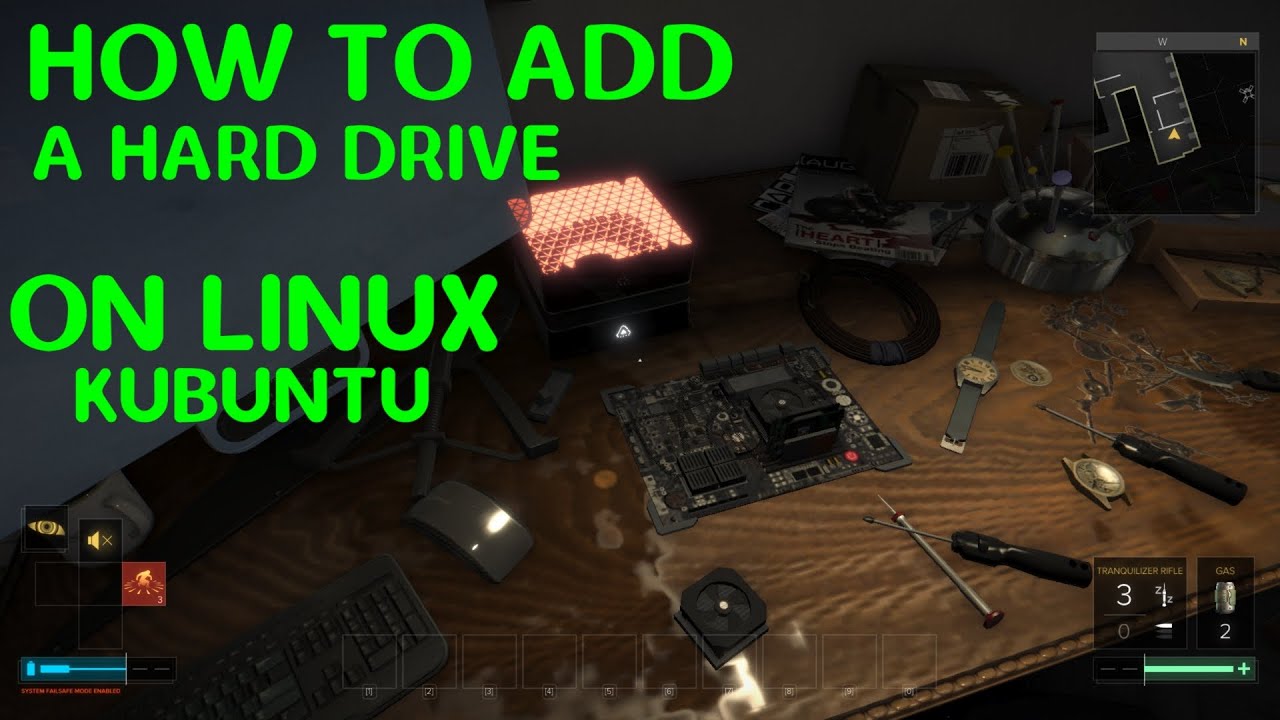 How to Add a Hard Drive on Linux Kubuntu for Steam Library Storage ...