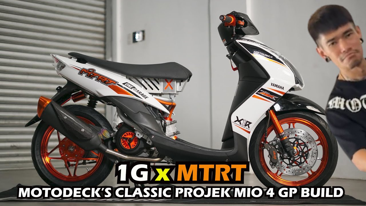 Ang motor ni truepa@Motodeck Classic Mio 4 GP build - YouTube