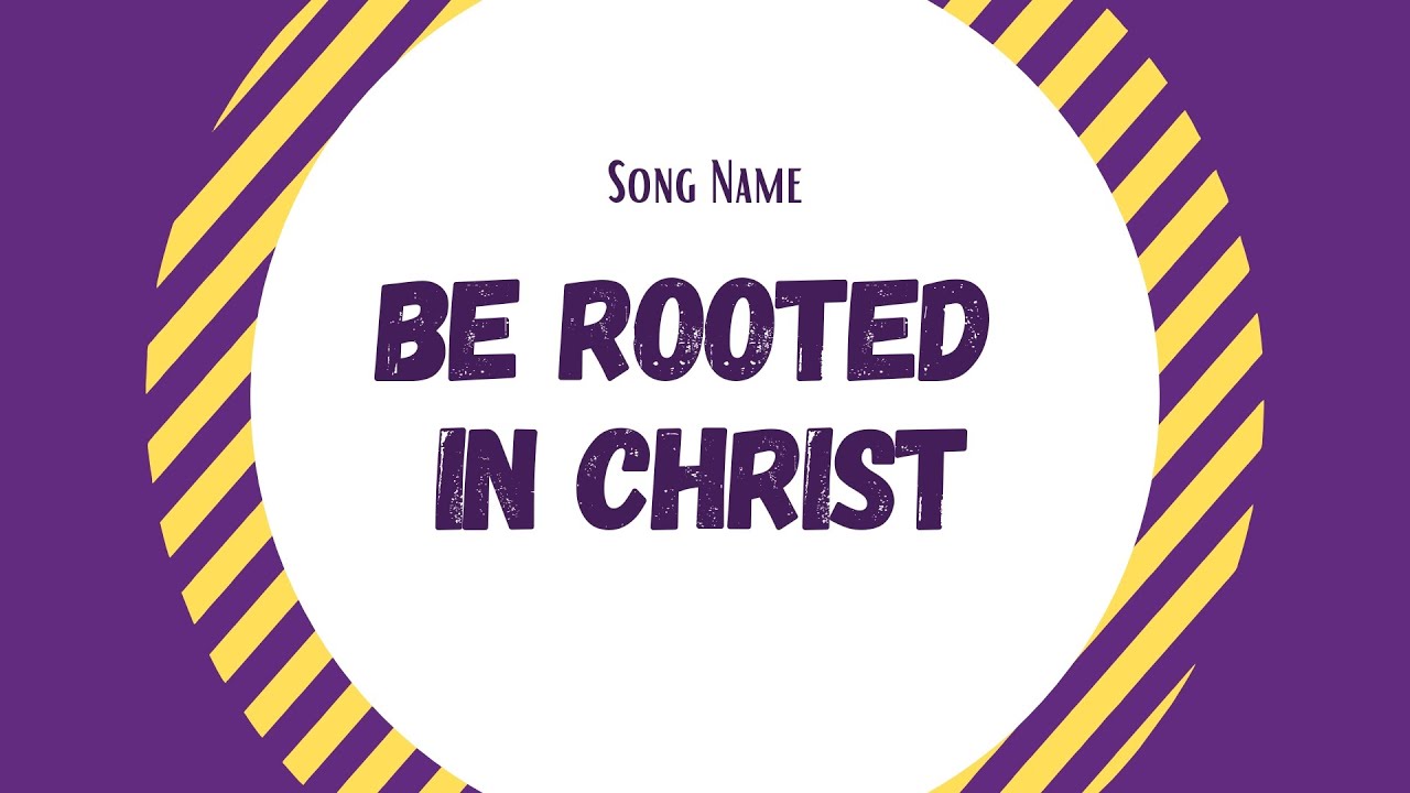 BE ROOTED IN CHRIST | Root & fruit | VBS Song | Christian Music for ...
