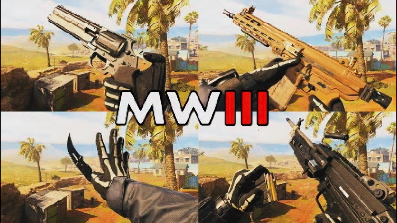 Call of Duty: Modern Warfare III - All Reload & Inspect Animations ...