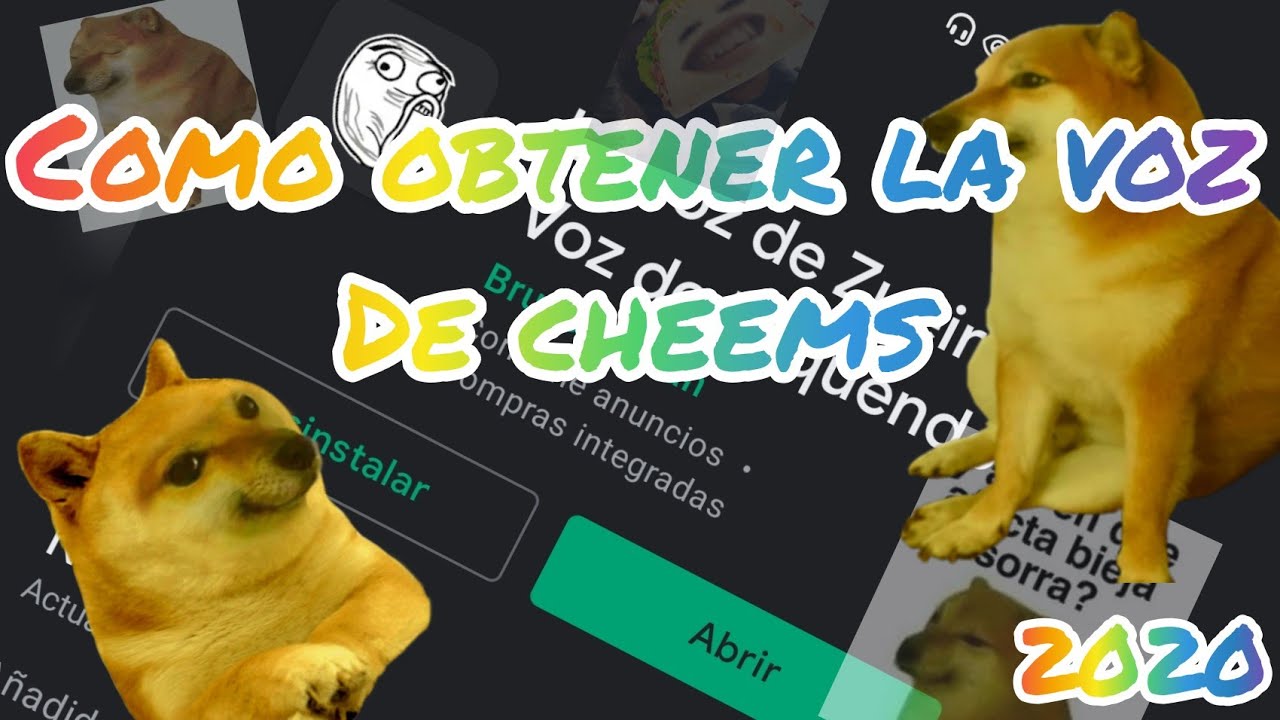 Como TENER la voz de CHEEMS - YouTube