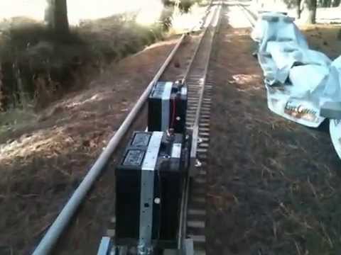 Building my first 1/8th scale 7.5" gauge ride on train pt.3 - YouTube