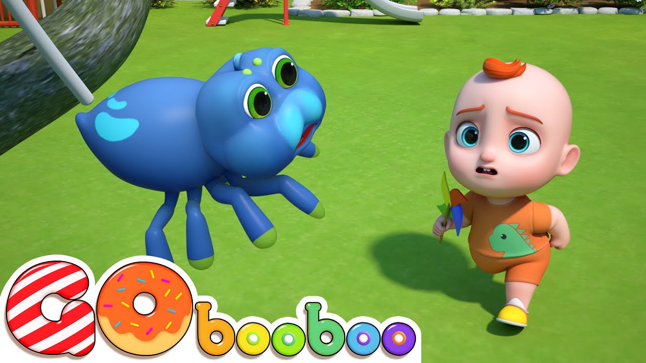 Itsy Bitsy Spider 🕷 Animals Song for Kids | GoBooBoo Nursery Rhymes ...