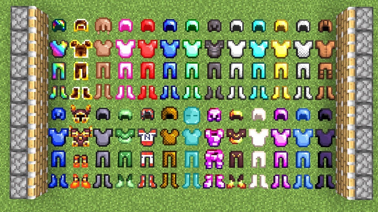 all minecraft items combined = ??? - BIG COMPILATION - YouTube