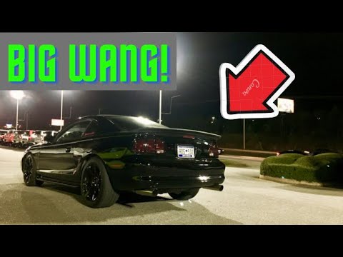 Onyx gets some serious downforce! (S281 Spoiler Install)
