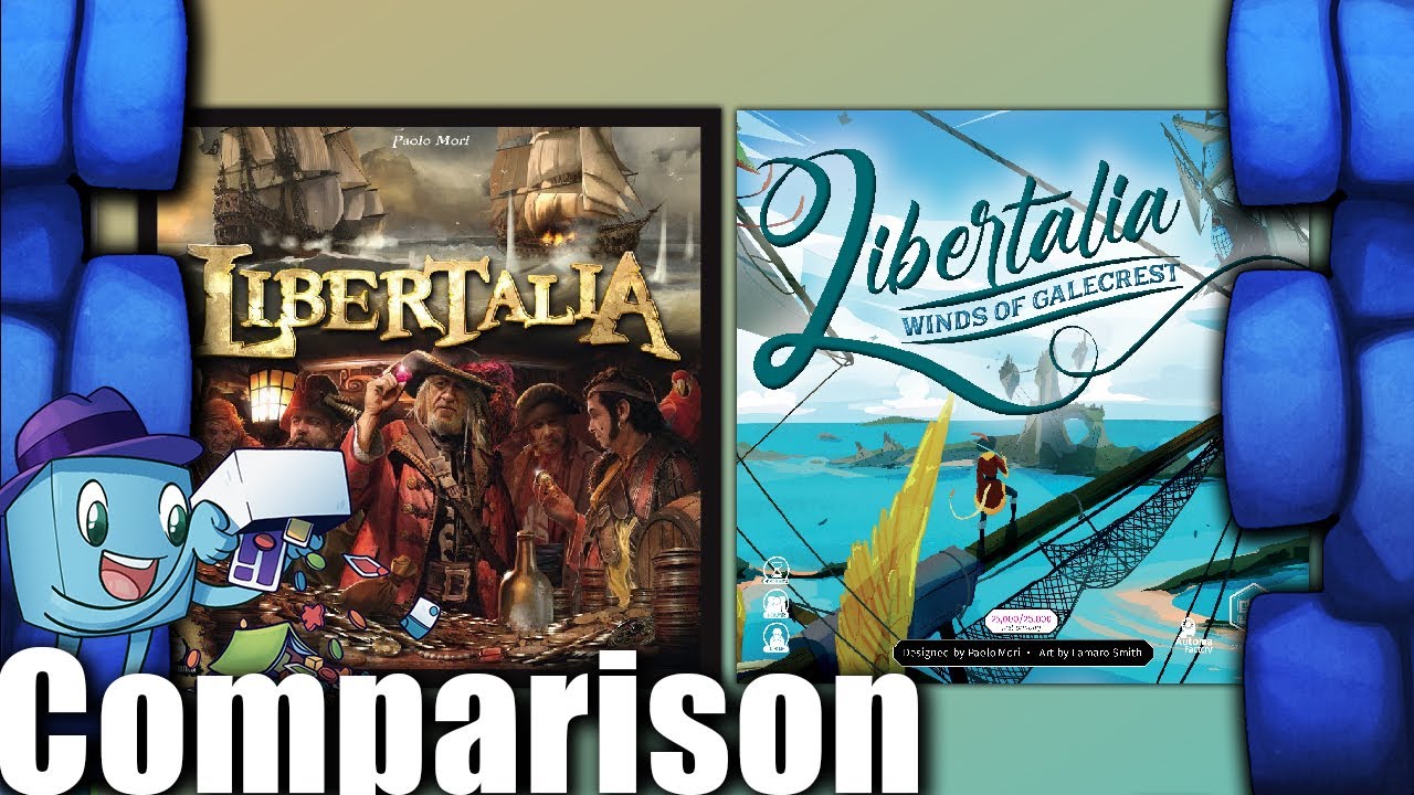 Libertalia Comparison Review - with Tom Vasel - YouTube