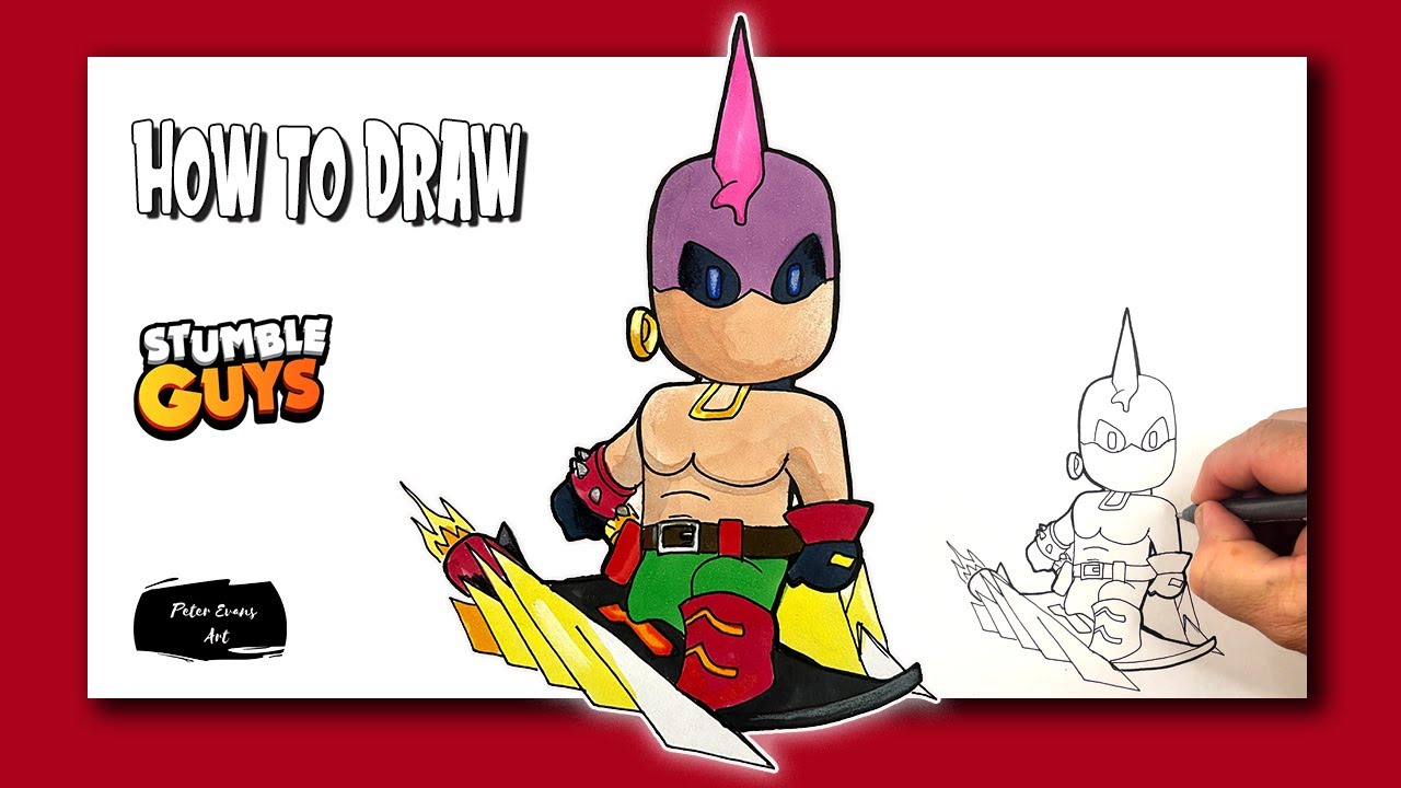 How to Draw Apocalypse from Stumble Guys - YouTube
