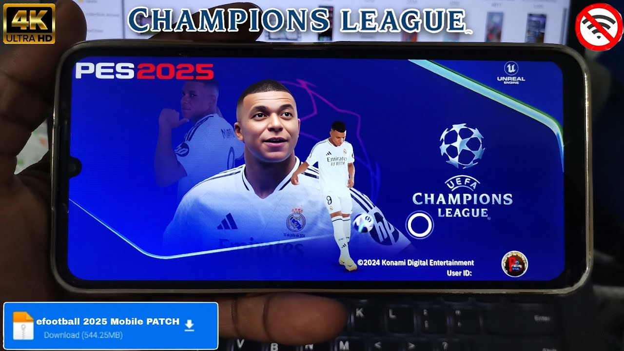 Télécharger eFootball 2024 Mobile PATCH UEFA Champions League Club ...