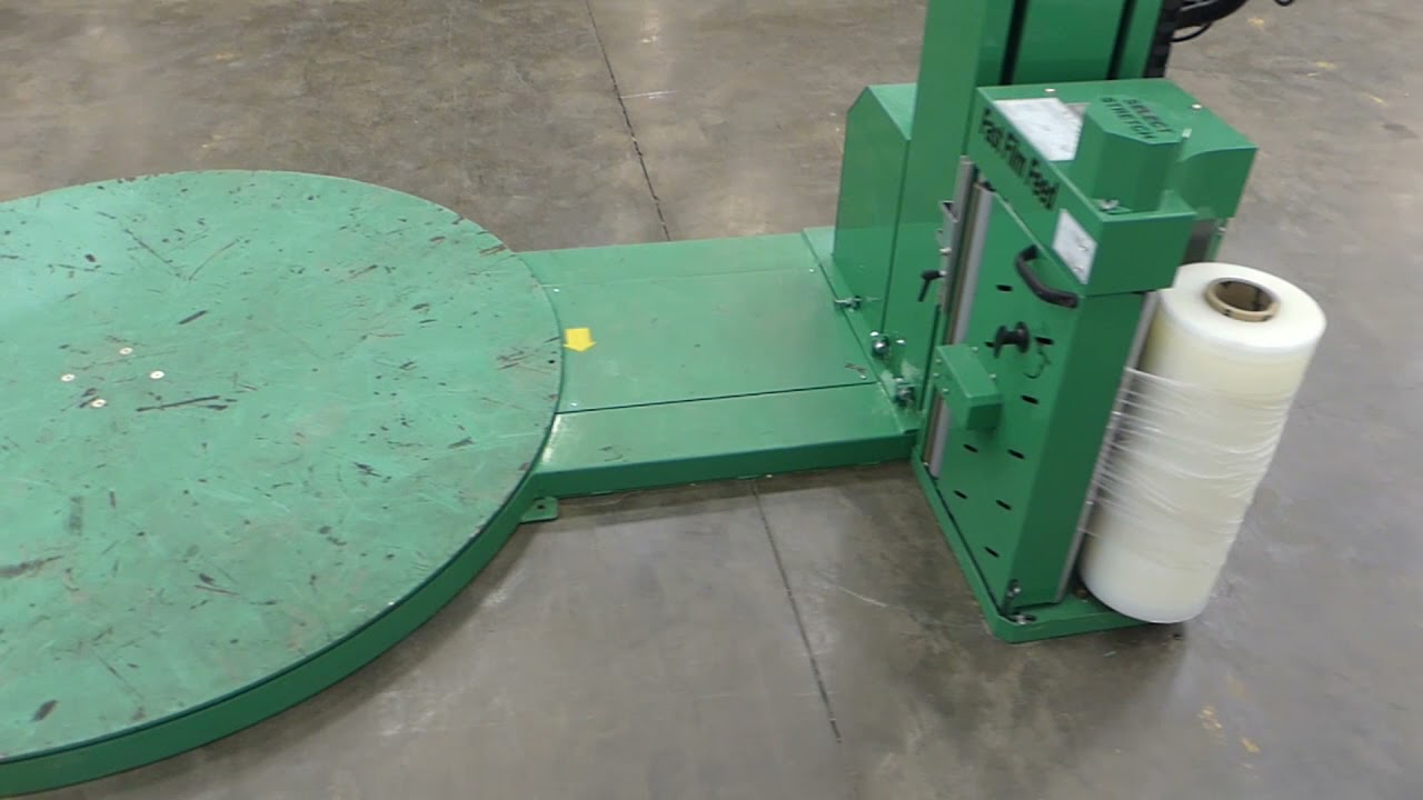 Highlight Industries Predator XS Pallet Wrapper. - YouTube