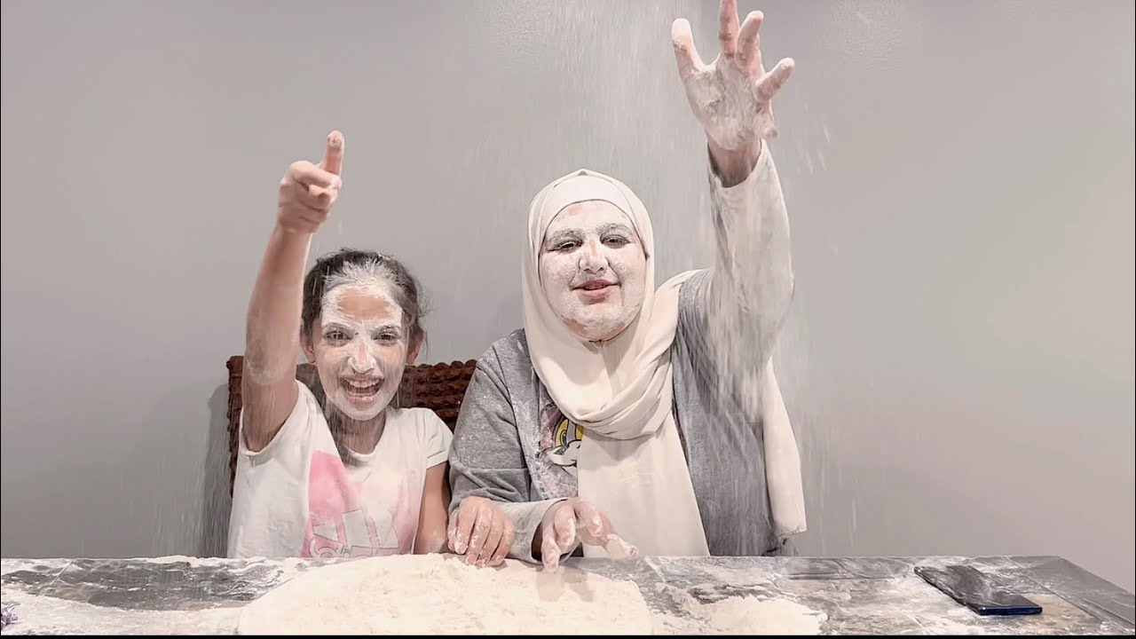 Flour Tower Challenge تحدي برج الطحين 😶‍🌫️ - YouTube
