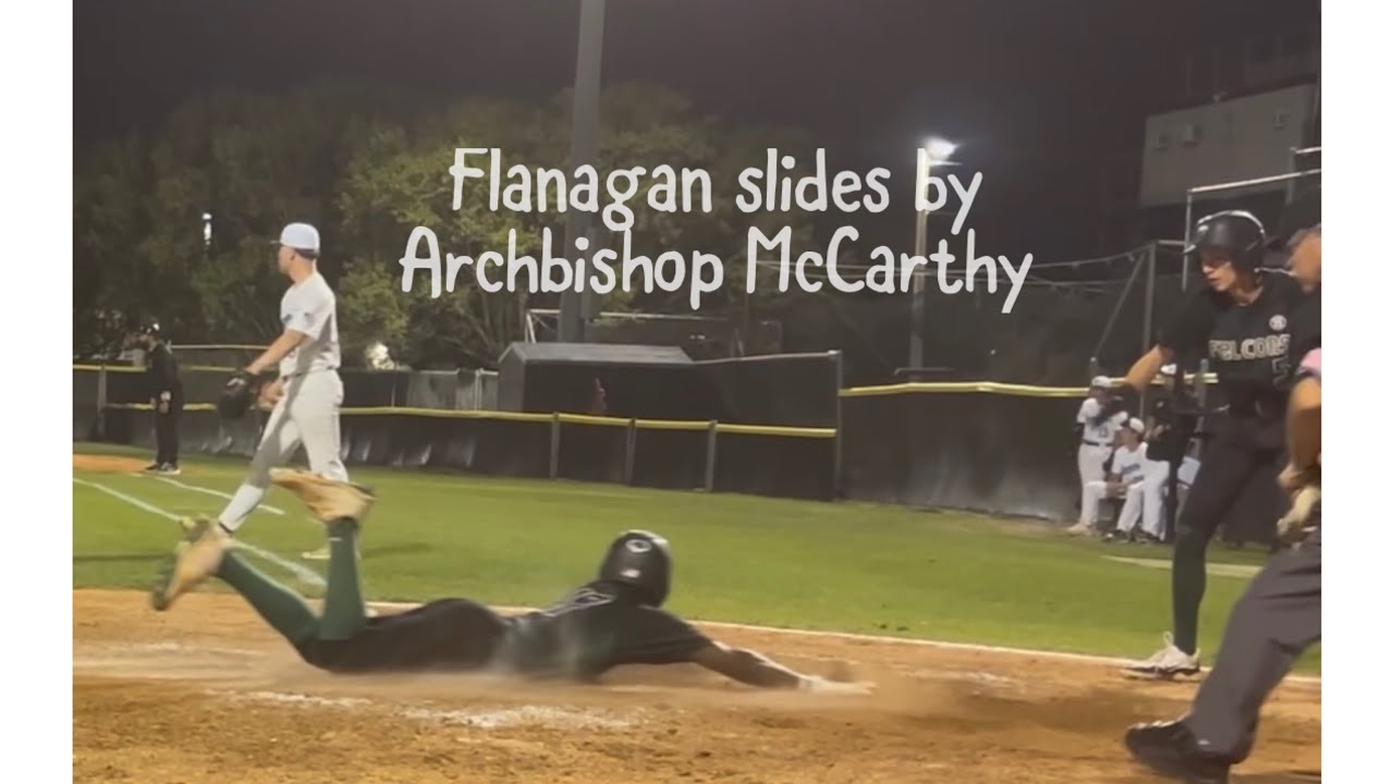 Flanagan slides past McCarthy - YouTube
