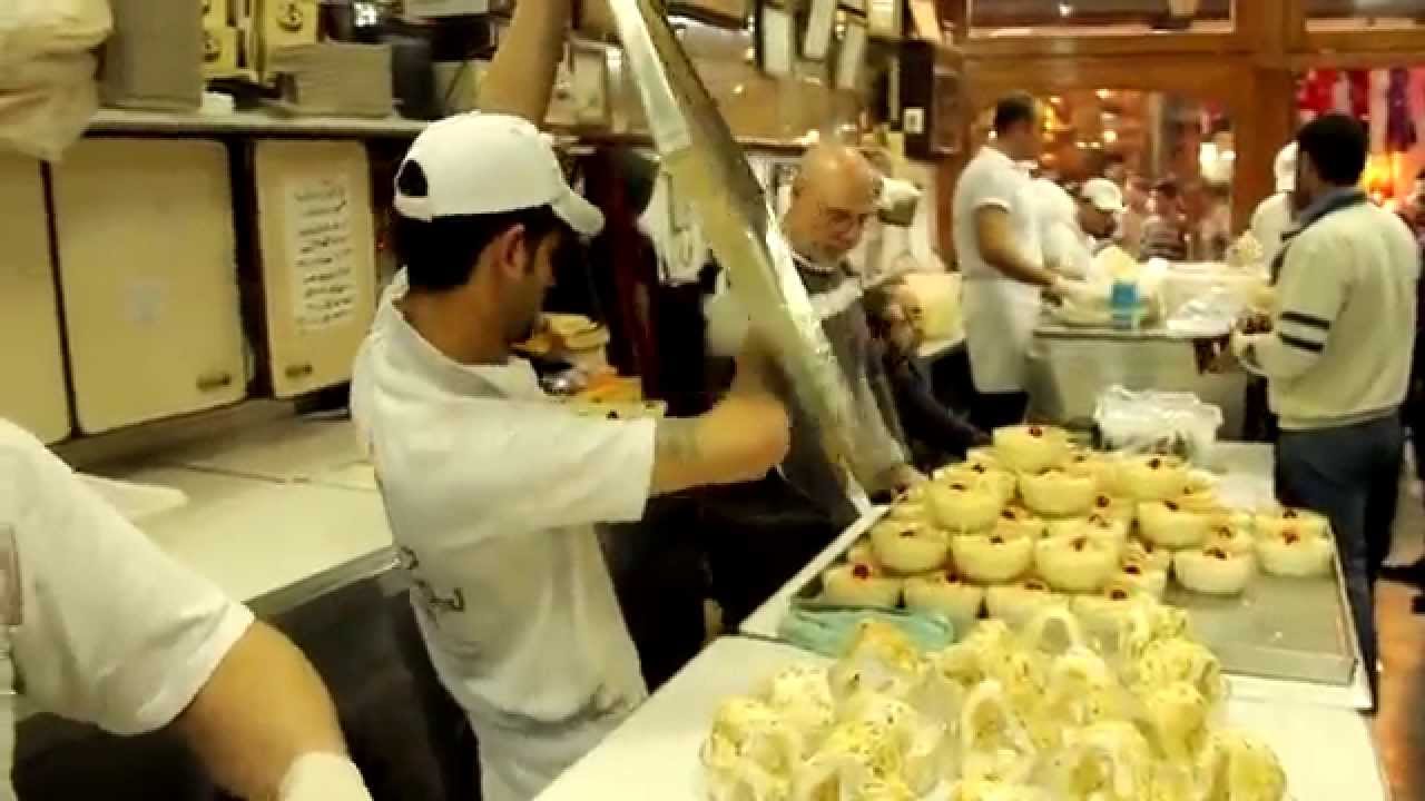 Bakdash..... taste Old Damascus in ALhamedia - YouTube