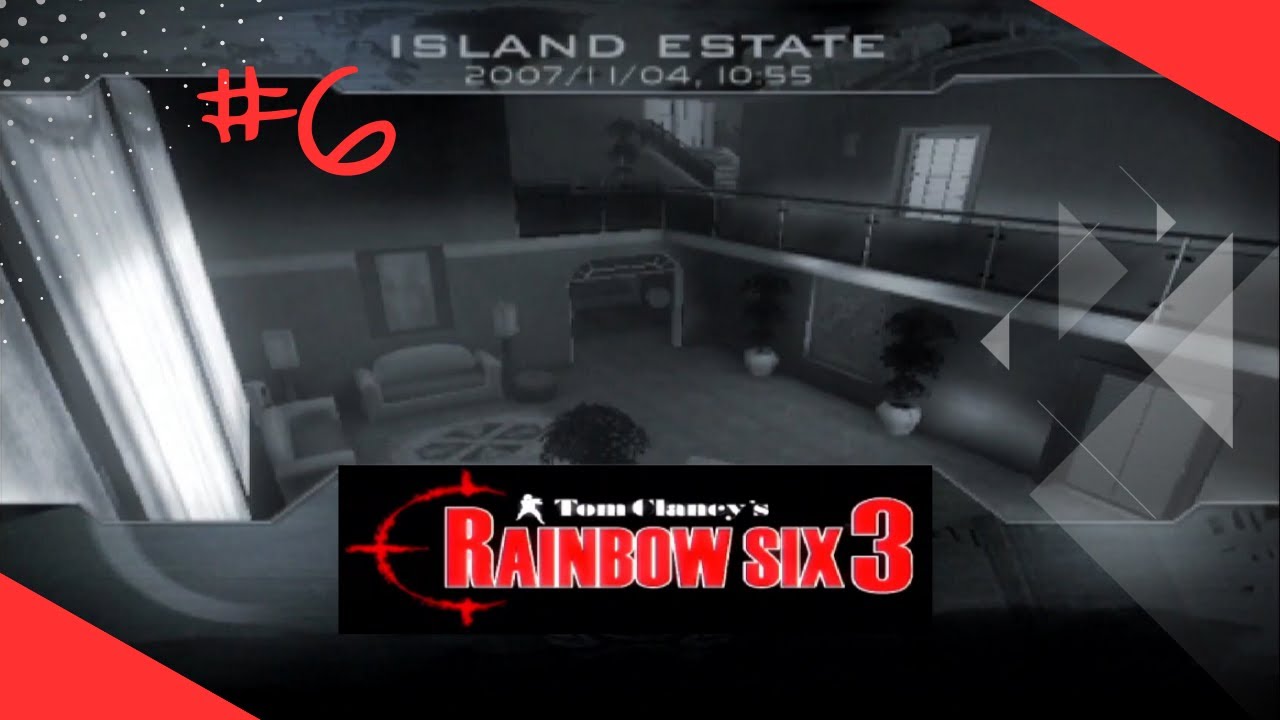 Tom Clancy's Rainbow Six 3 - PS2 playthrough - (Part 6) Island Estate ...
